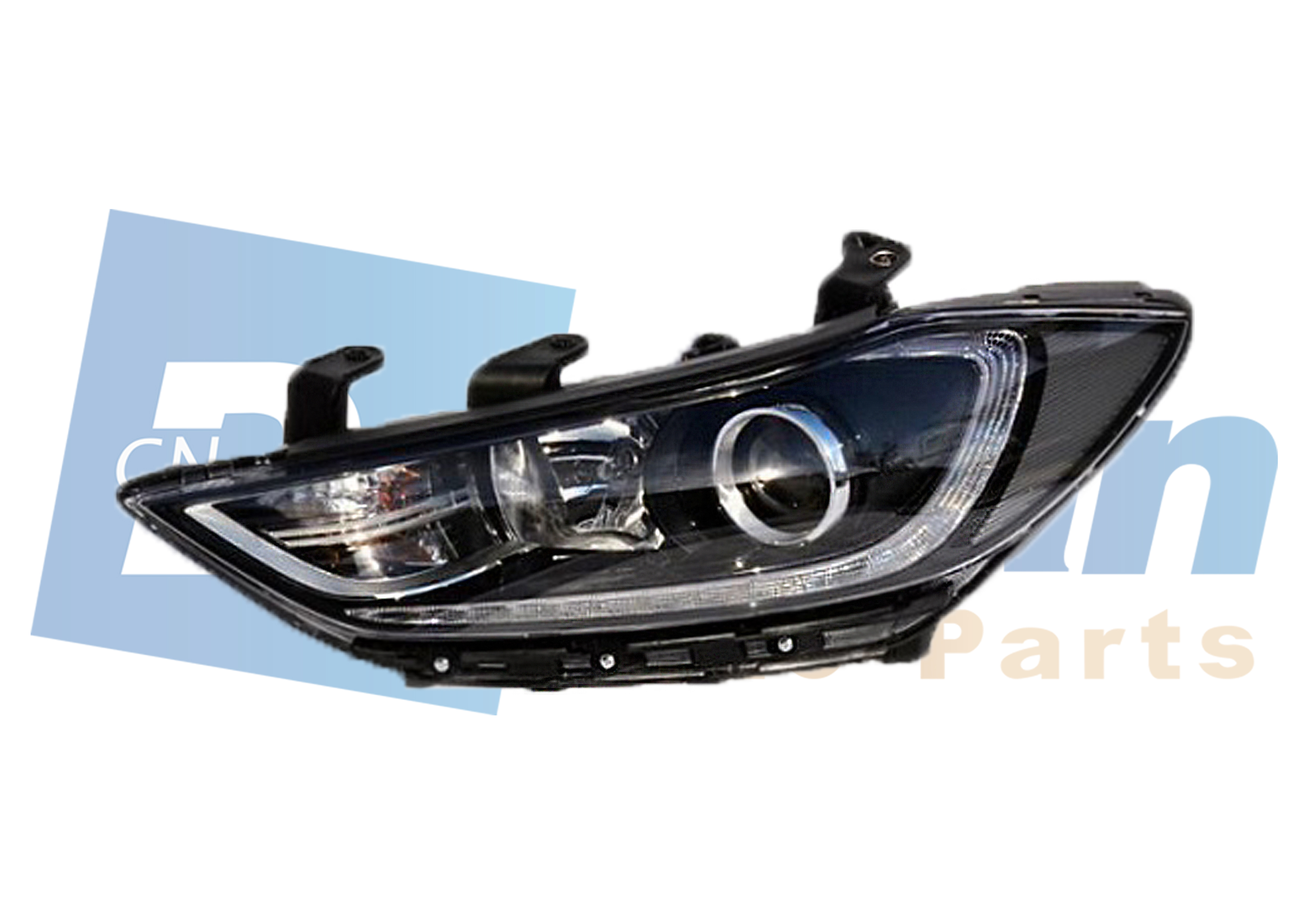 HEAD LAMP (WITH MOTOR) LED LH