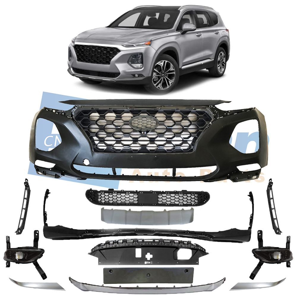 FRONT BUMPER COMPLETE SET W/LED