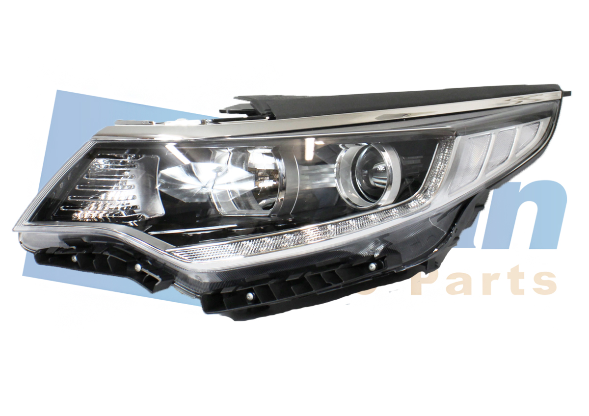 HEAD LAMP (WITH MOTOR) LED RH