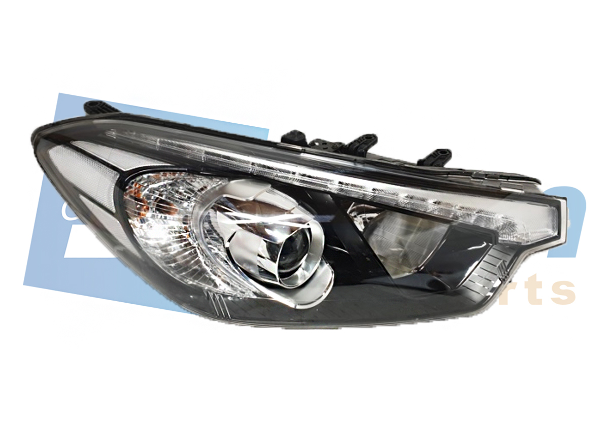 HEAD LAMP (WITH MOTOR) LED RH